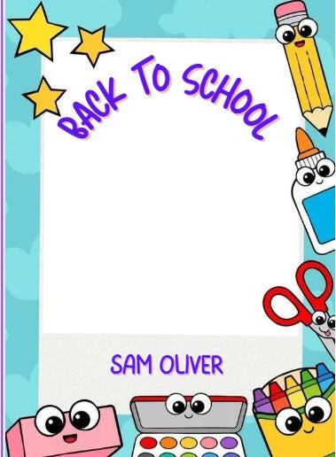 Editable Back to School Card: Classmate Gift Tag Template (digital ...