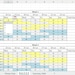 2-2-3 Pitman Rota Template | Color Coded Staff Schedule Excel - Etsy