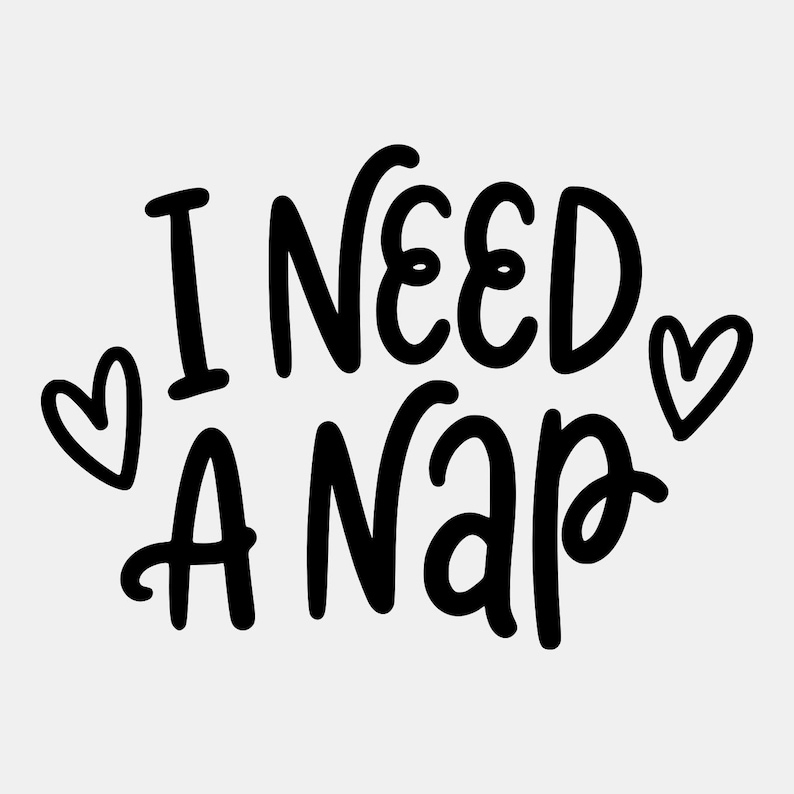 Nap Time SVG PNG: Hand-drawn Design for Cricut (digital Download) - Etsy