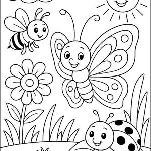 20 Cute Animal Coloring Pages PDF | Farm, Jungle & Wild Animals ...