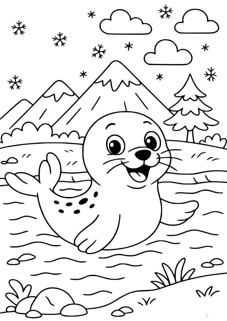 20 Cute Animal Coloring Pages PDF | Farm, Jungle & Wild Animals ...