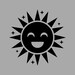 Happy Sun SVG Cut File - Smiling Sun Face Clipart for Cricut ...
