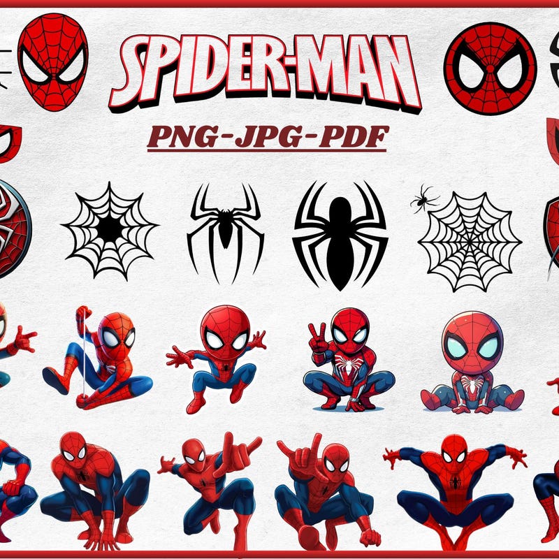 Spiderman Logo Cut File - Etsy