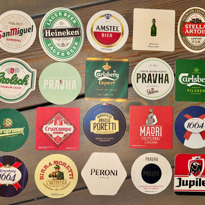 Personalised Beer Mats - Etsy UK