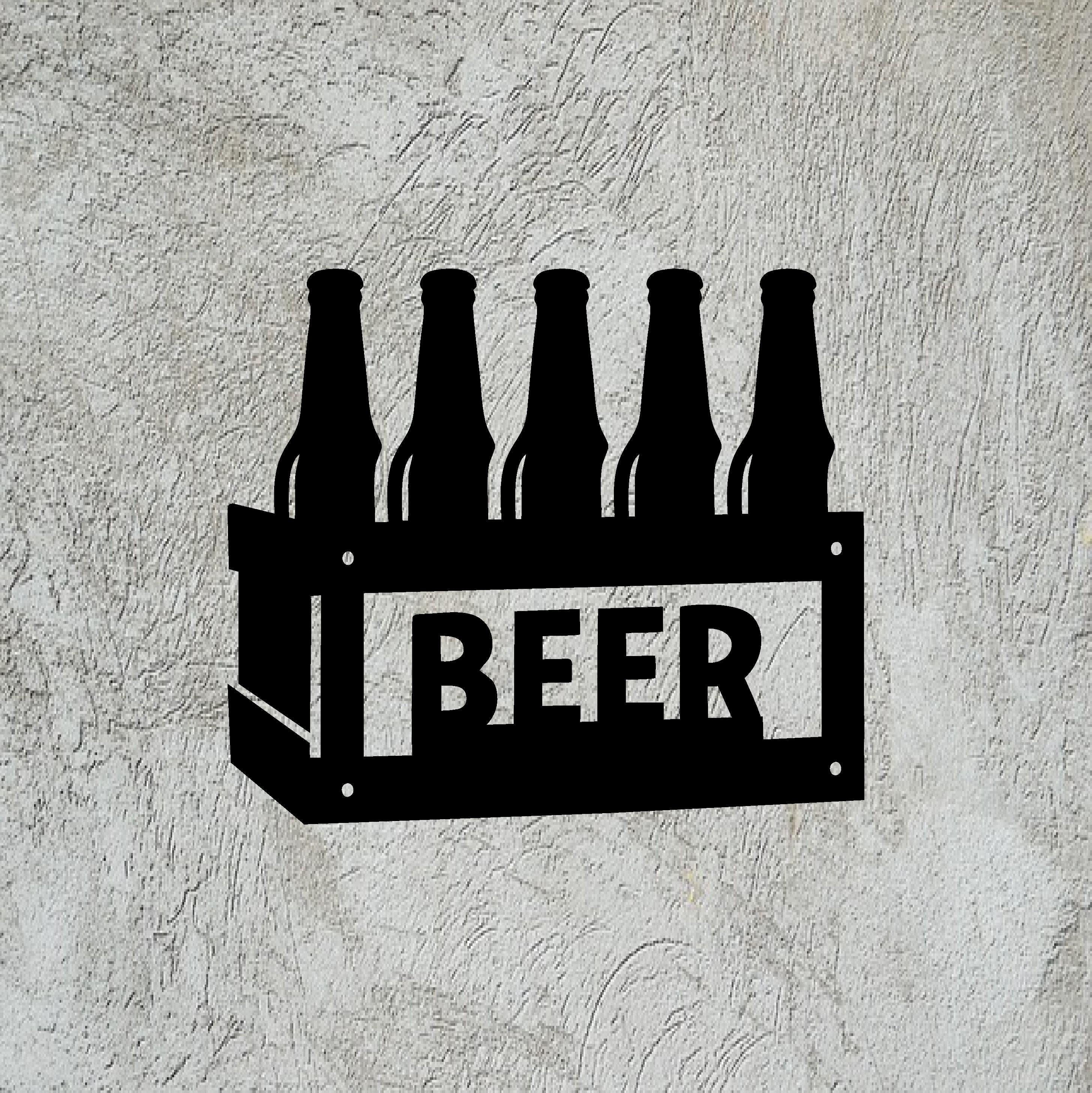 Beer Crate Wall Stencil – Laser Cut SVG - Etsy