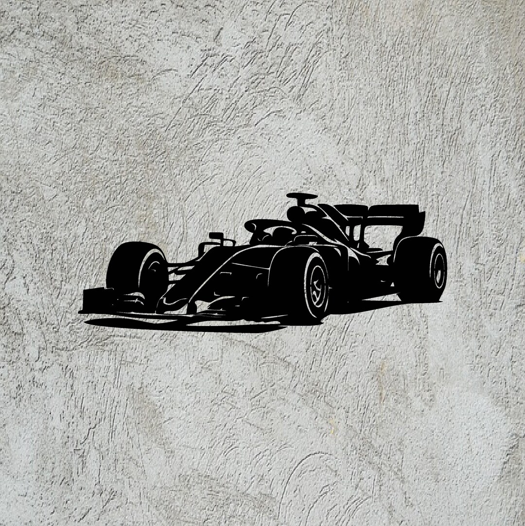 Formula One Racing Car Vector for Laser Cutting | SVG DXF AI - Etsy