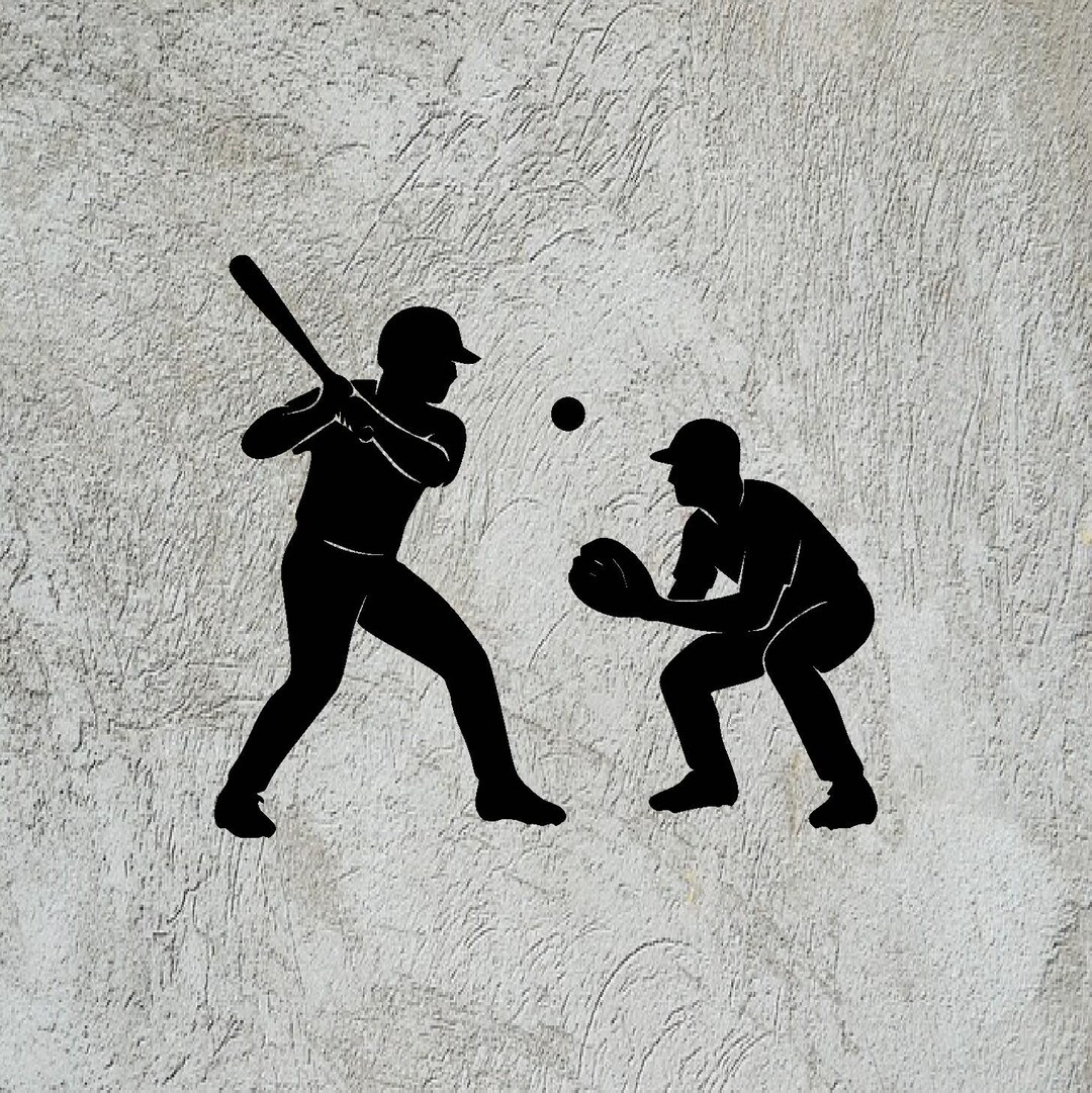 Baseball Game Vector Art for CNC, Laser Cut (svg, Pdf, Cdr, Dxf) - Etsy