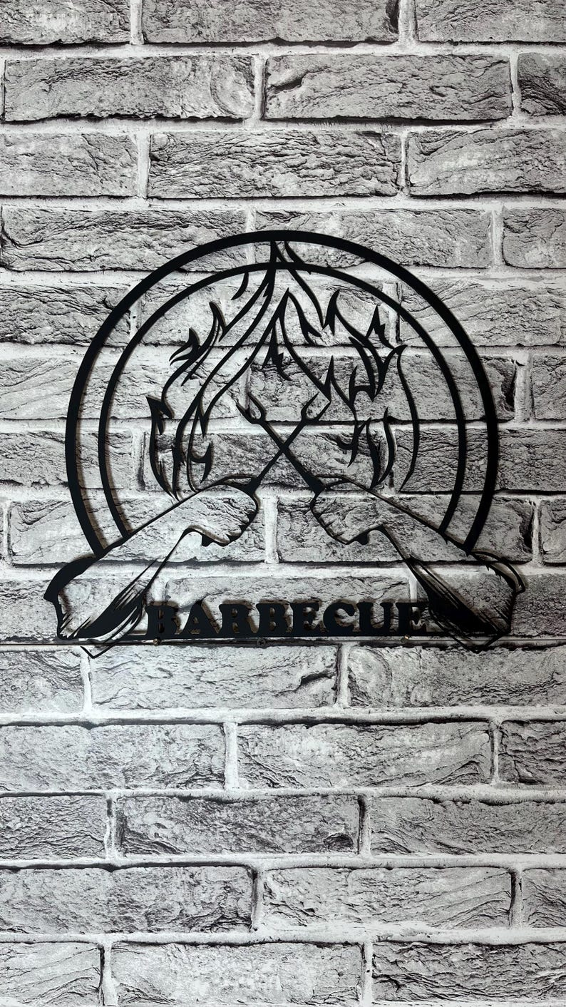 Barbecue Vector Svg Pdf Cdr Dxf Barbecue for Laser Cut and CNC - Etsy