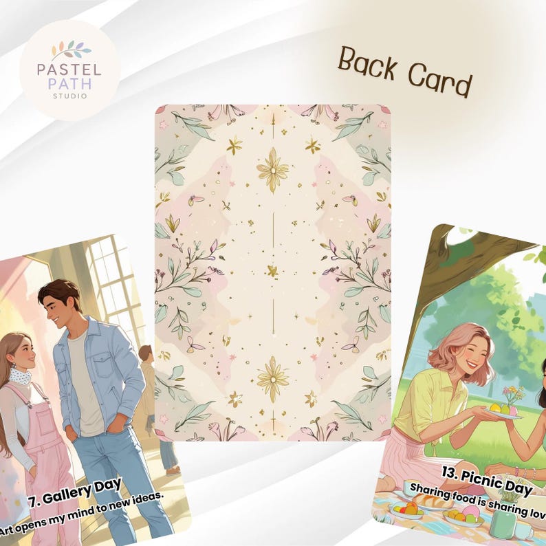 Everyday Chapter Oracle Deck | Printable Digital Cards | Affirmation ...