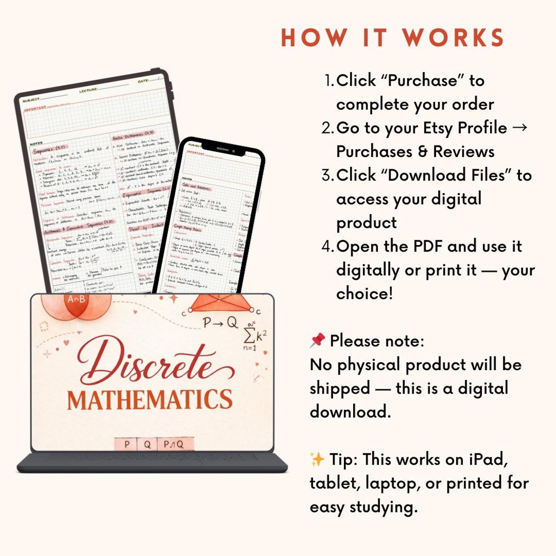 Discrete Mathematics Notes for Computer Science | Logic, Sets, Graph ...