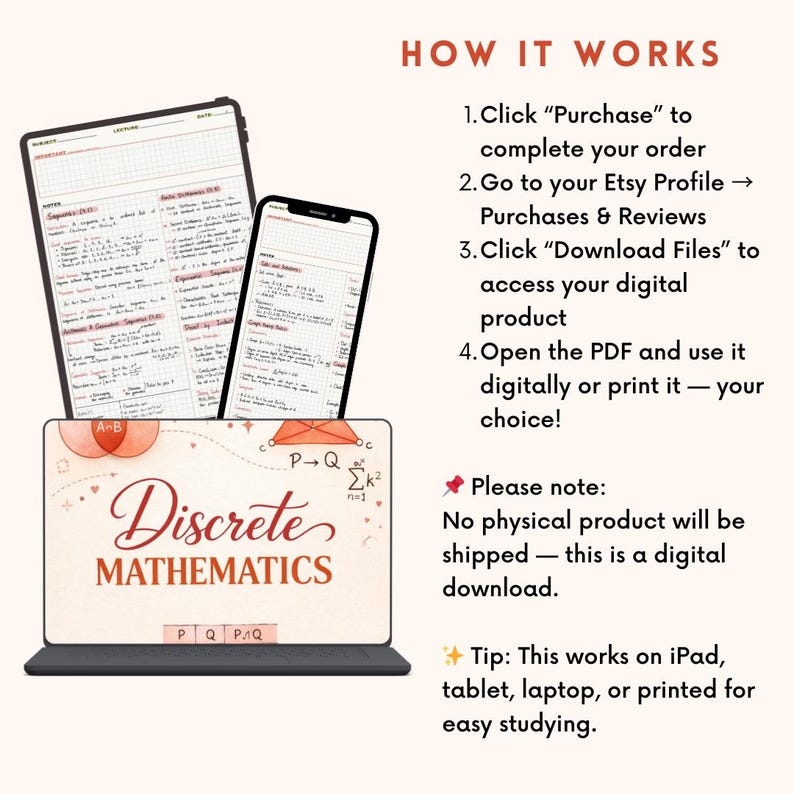 Discrete Mathematics Notes for Computer Science | Logic, Sets, Graph ...