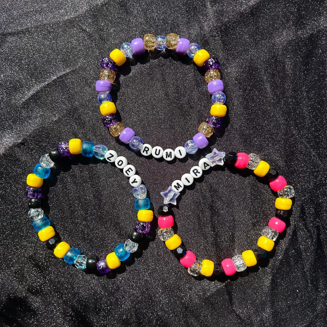Huntrix | K-pop Demon Hunters Inspired Kandi - Etsy