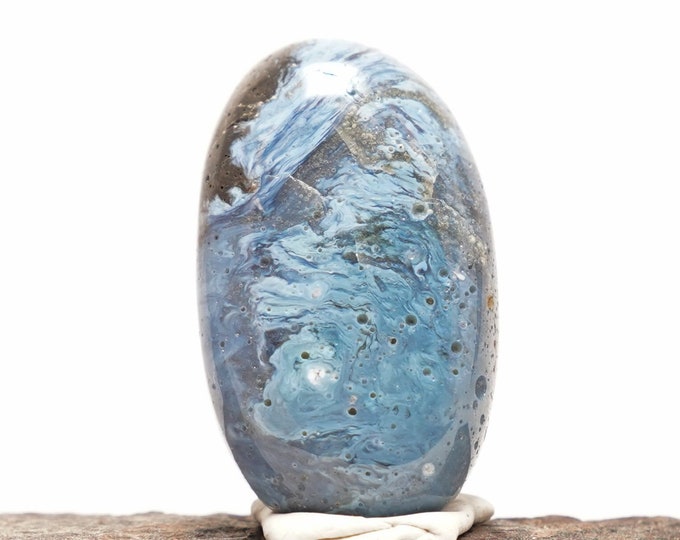 Leland Blue Cabochon Leland Bluestone Cab Jewelry Making Supplies and ...