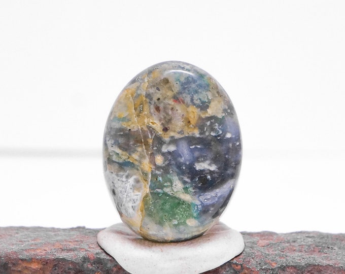 Clear Creek Plasma Agate Cab | Clear Creek Plasma Agate Cabochon 25 X ...