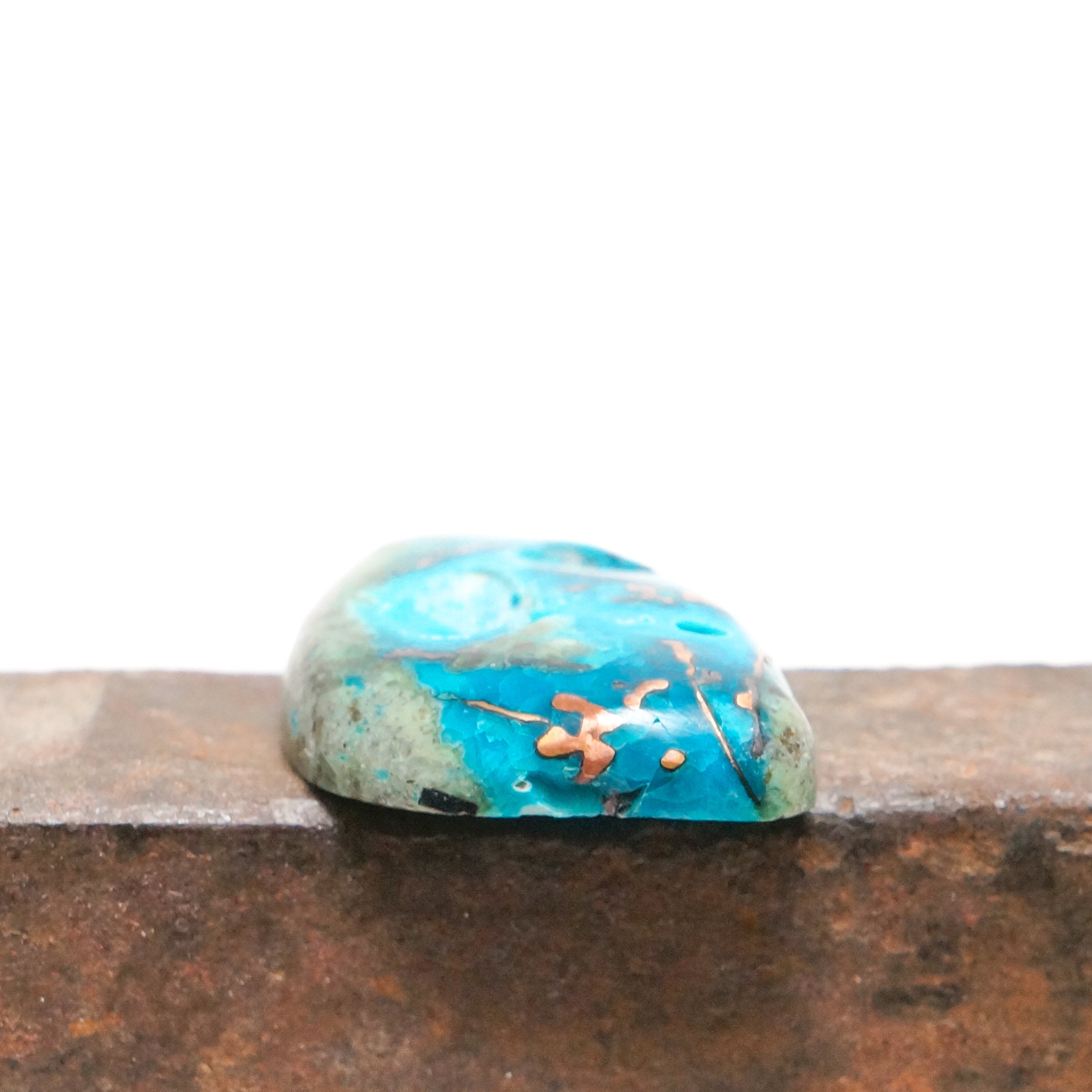 Native Copper Cabochon Indonesia Native Copper Agate With Chrysocolla ...