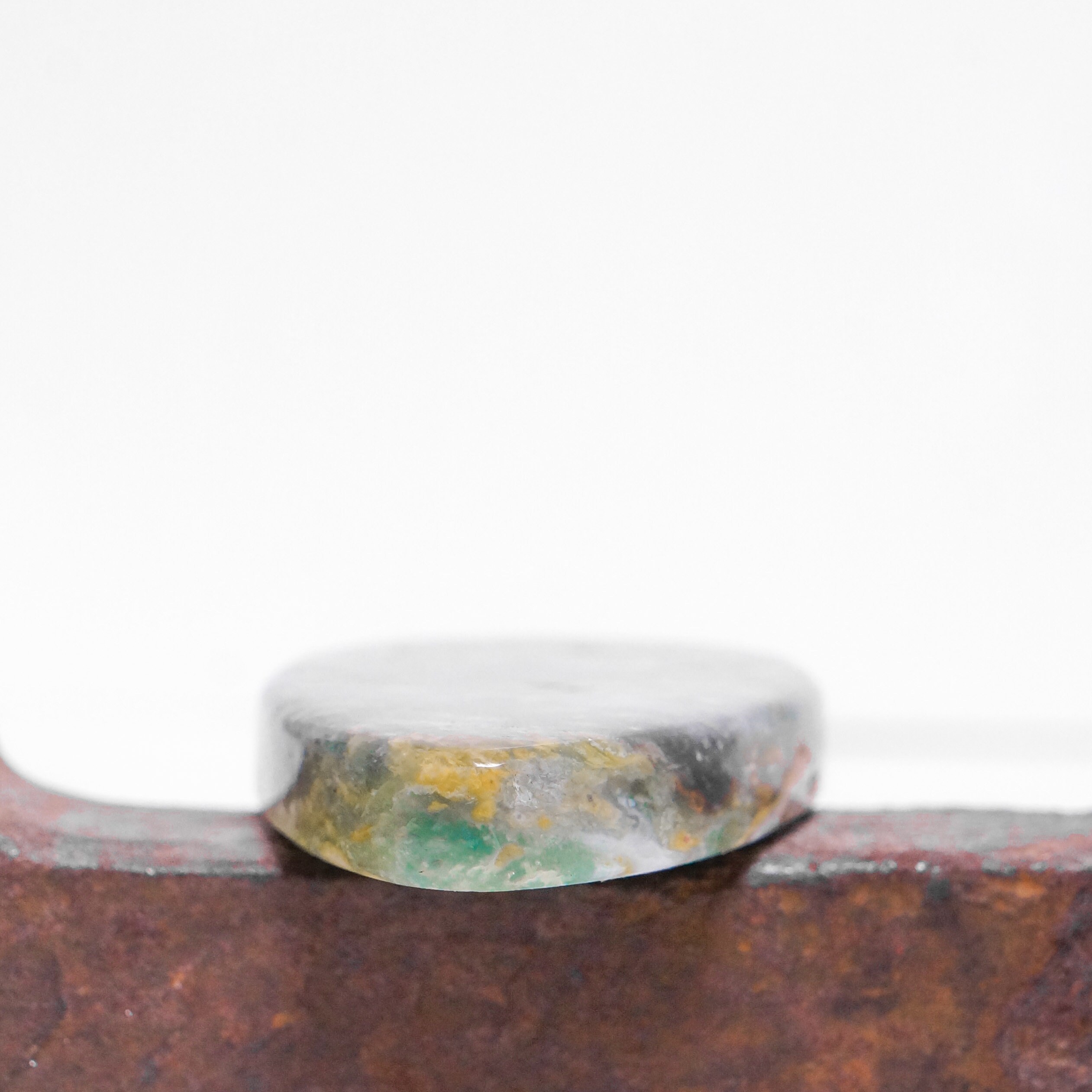 Clear Creek Plasma Agate Cab Clear Creek Plasma Agate Cabochon 48 X 29 ...