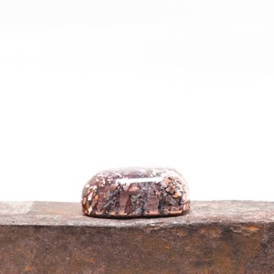 Native Copper Cab | Indonesia Native Copper Agate in Chalcedony ...