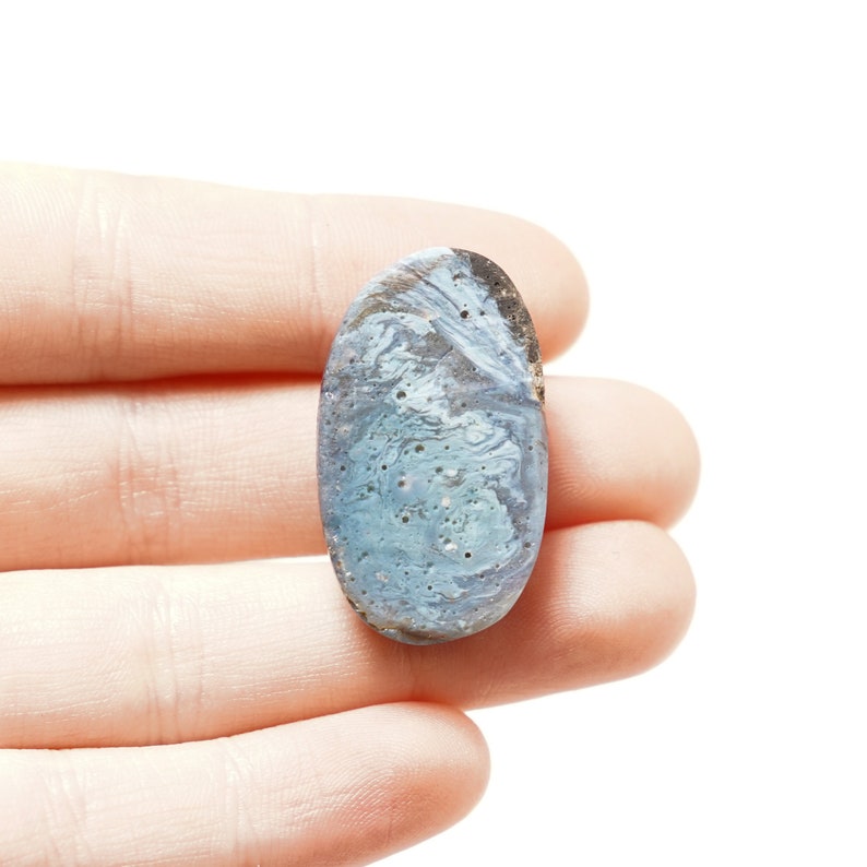 Leland Blue Cabochon Leland Bluestone Cab Jewelry Making Supplies and ...