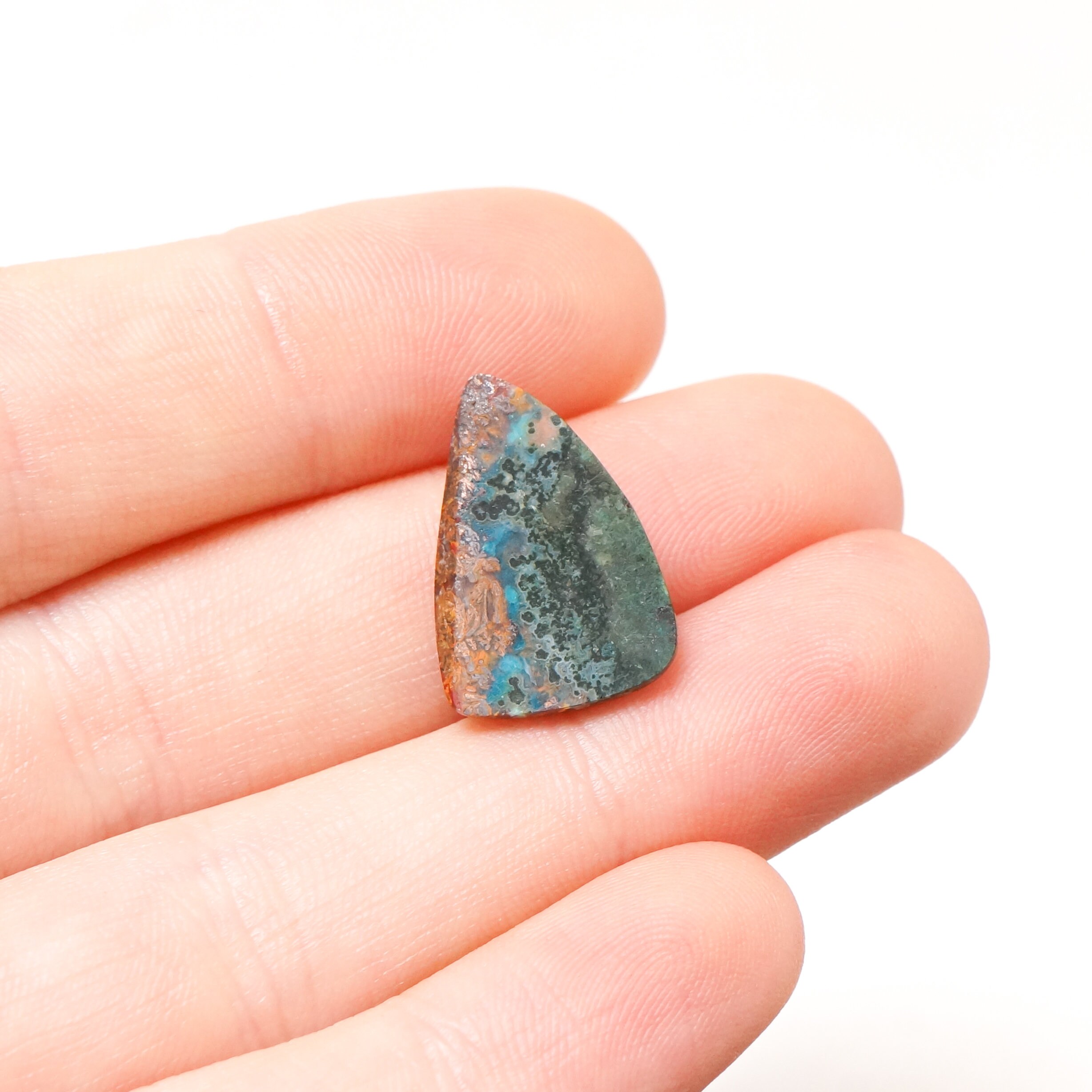 Native Copper Cab Indonesia Native Copper Agate With Chrysocolla ...