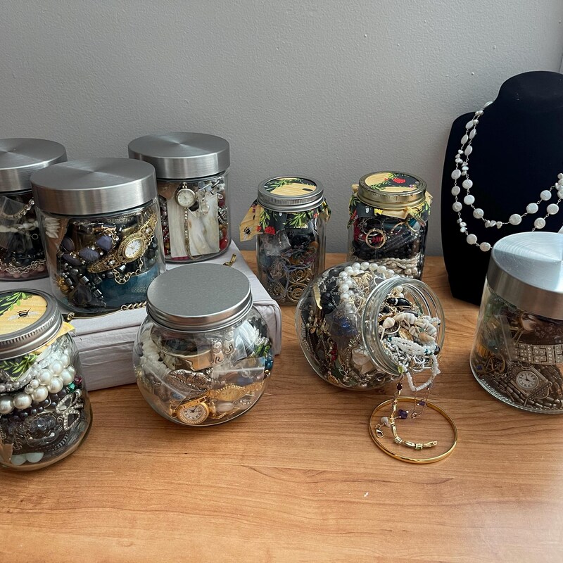 Jewelry Jars - Etsy