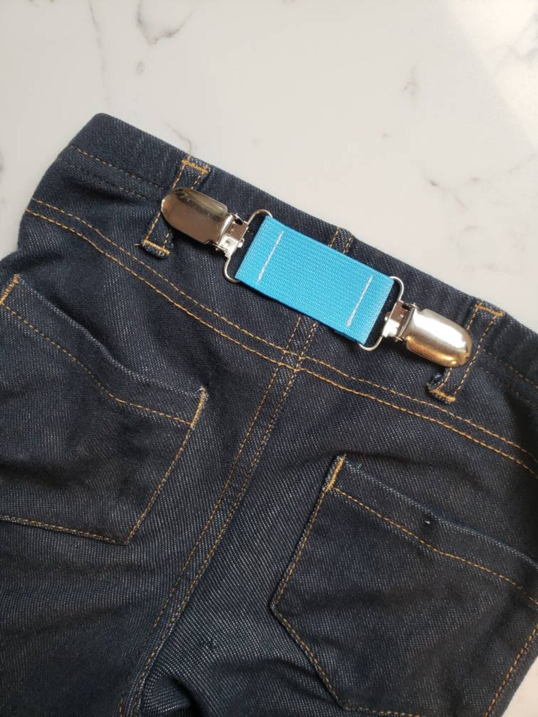 Blue Kids Clip Belt ELASTIC CLIP BELT Toddler Belt - Etsy 日本