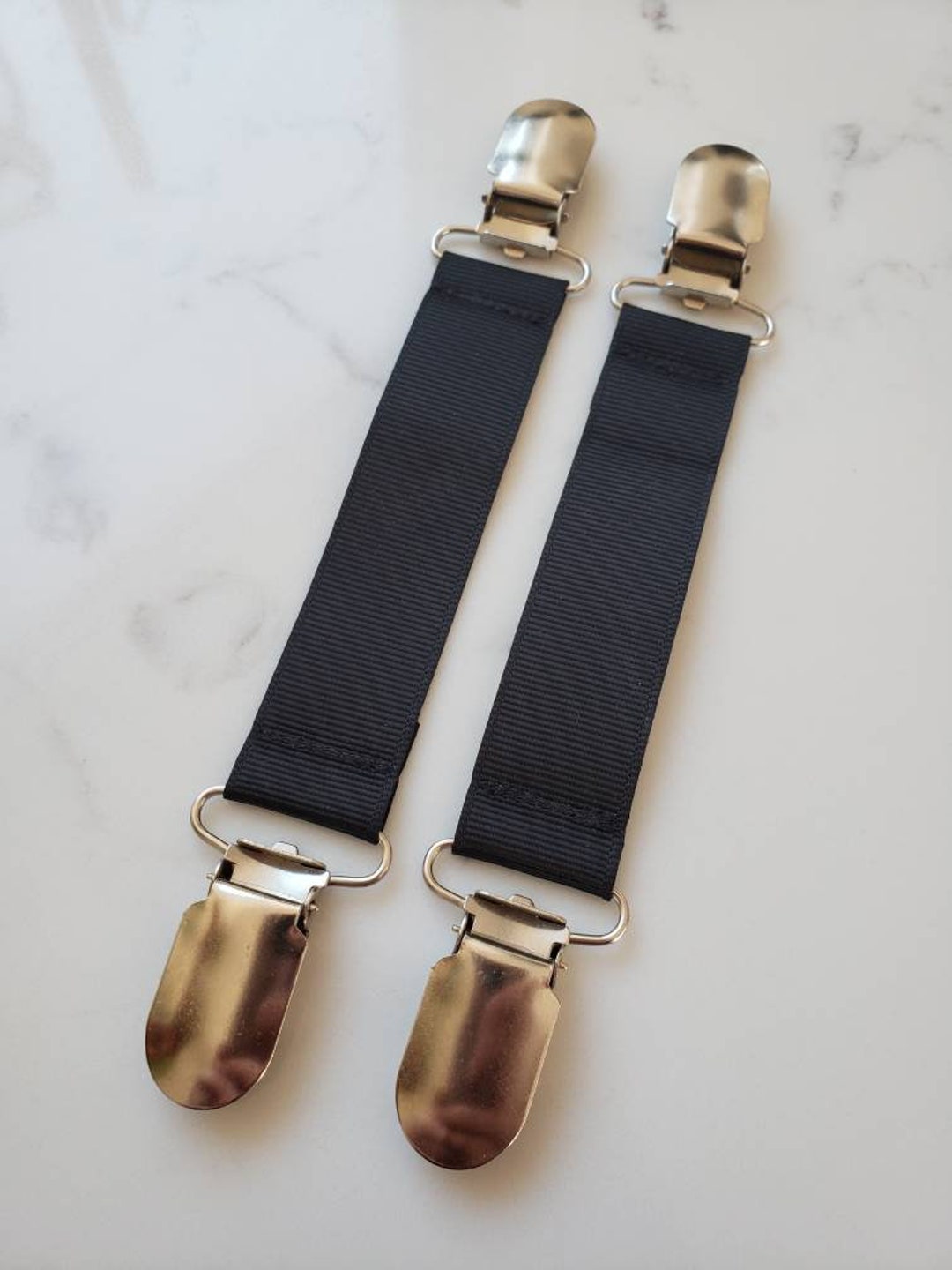 MITTEN CLIPS for Kids Winter Jacket Unisex Black Mitten Clips Metal ...