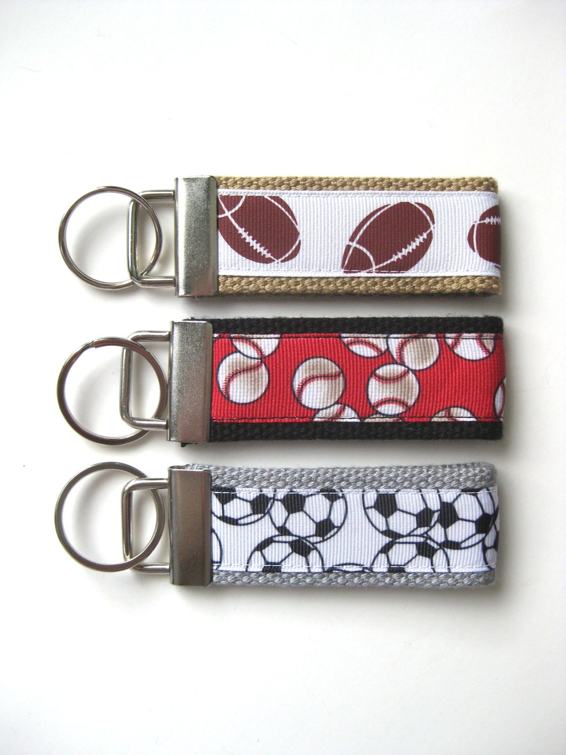 Kids KEY FOB Sports Key Fob Boys Keychain Holder Kids Key | Etsy