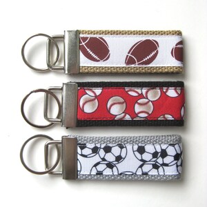 Kids KEY FOB Sports Key Fob Boys Keychain Holder Kids Key | Etsy