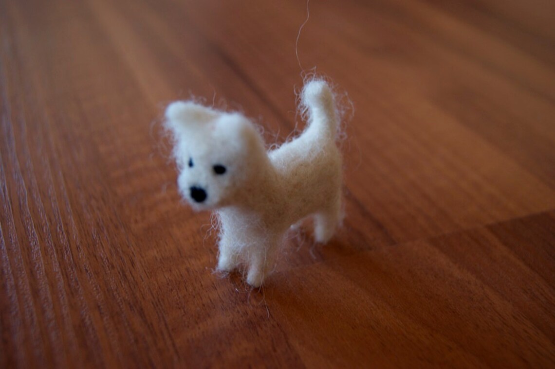 Tiny Dog, Felted Dog, Soft Sculpture, Miniature Pet, Dog Miniature ...