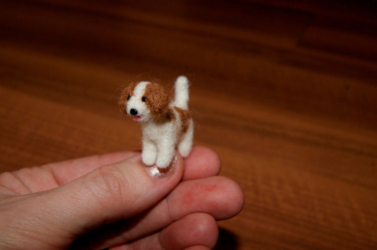 Felted Dog Dog Miniature Miniature Puppy Felted Miniature - Etsy
