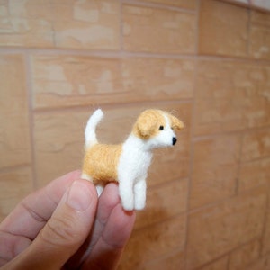 Felt Dog, Custom Dog Miniature, Dog Miniature, Felt Dog, Felt Pet - Etsy