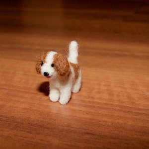 Felted Dog, Dog Miniature, Miniature Puppy, Felted Miniature, Doggy ...