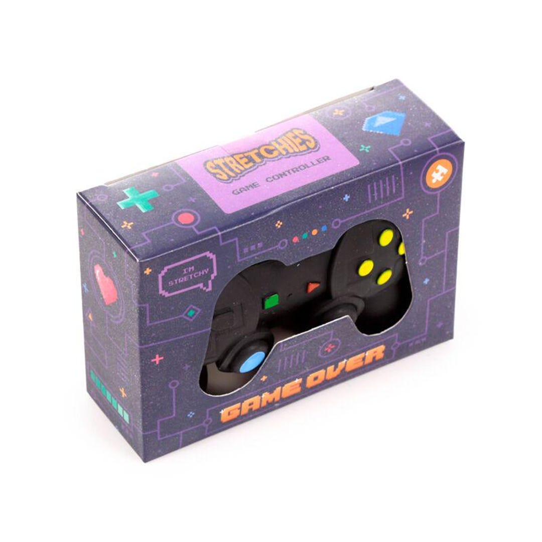 Game Over Game Controller Stretchy Fidget Toy – Retro Gamer Stress ...