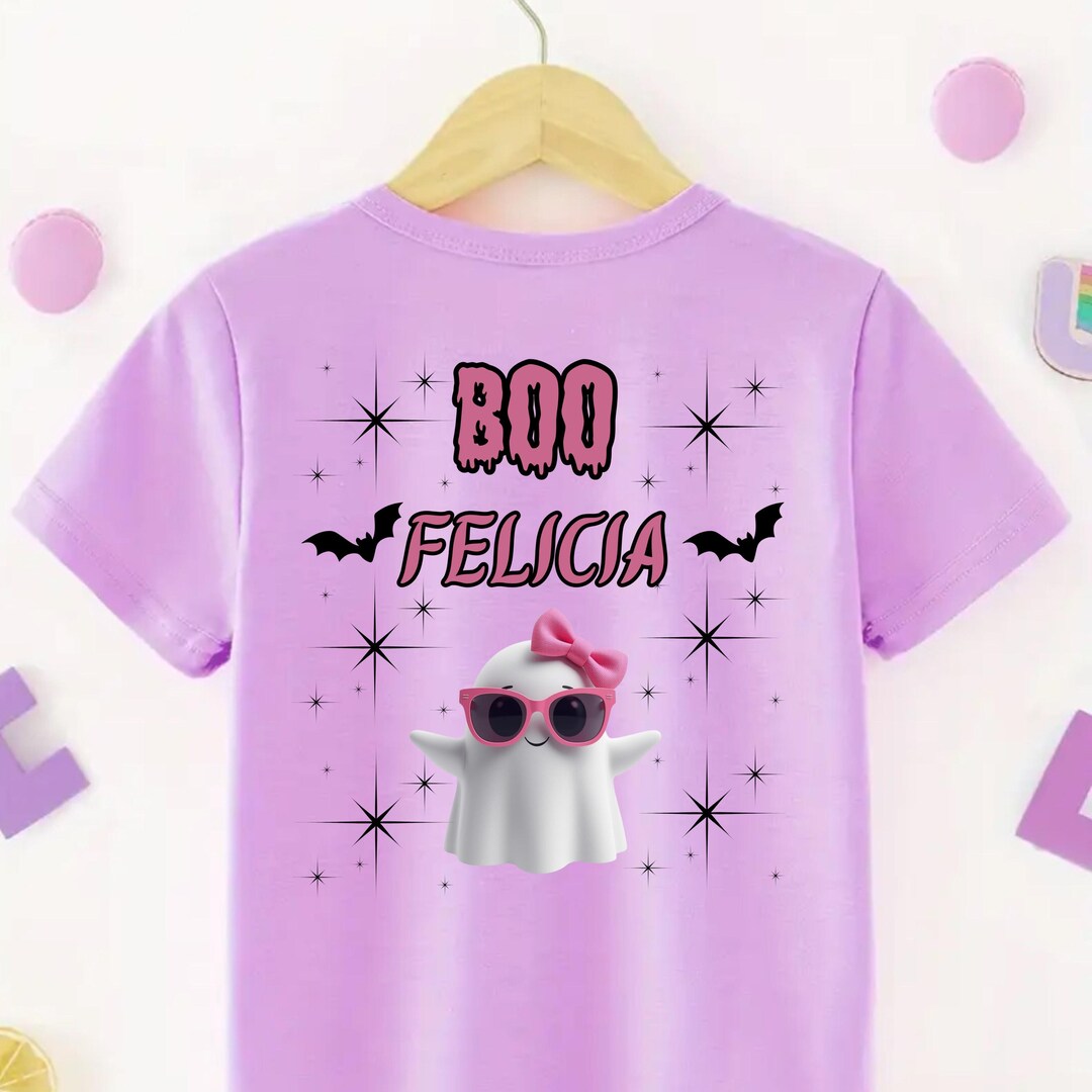 Funny Kawaii Ghost PNG: "boo Felicia" Halloween Sublimation Design ...