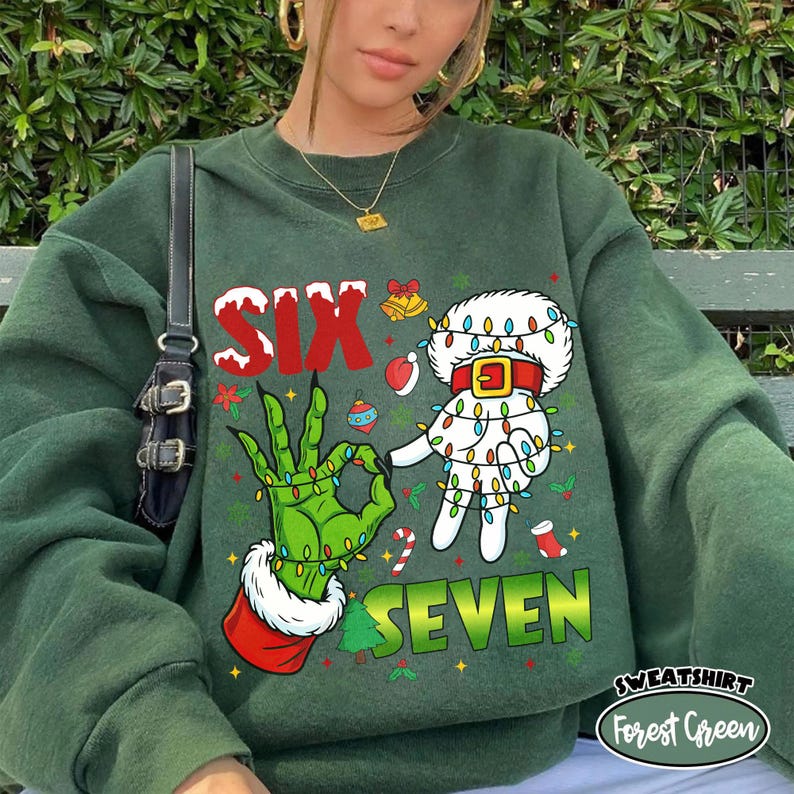 Trending Six Seven Meme Christmas PNG Bundle (digital File) - Etsy
