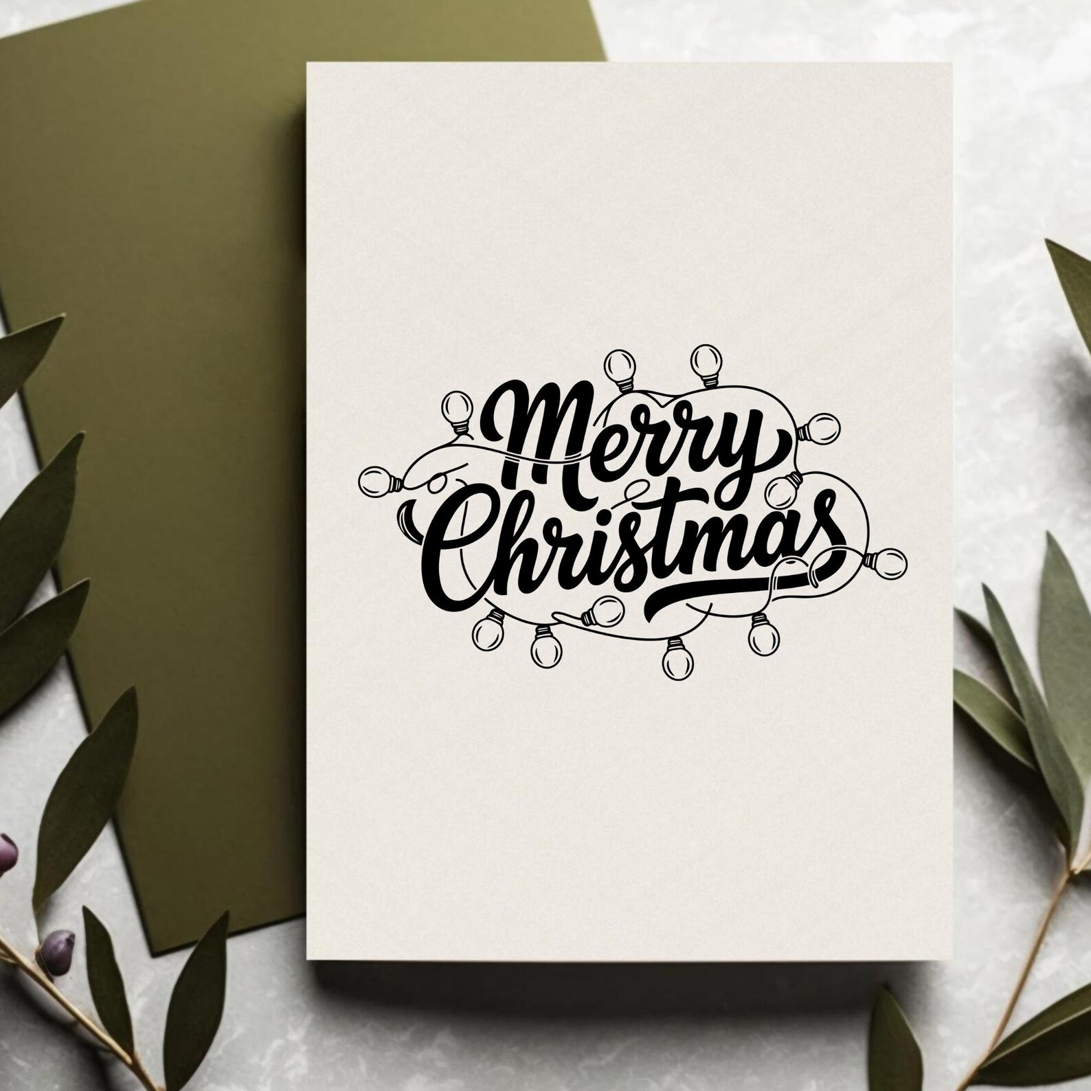Merry Christmas SVG Bundle, Holiday Lettering Designs, Winter Ornaments ...