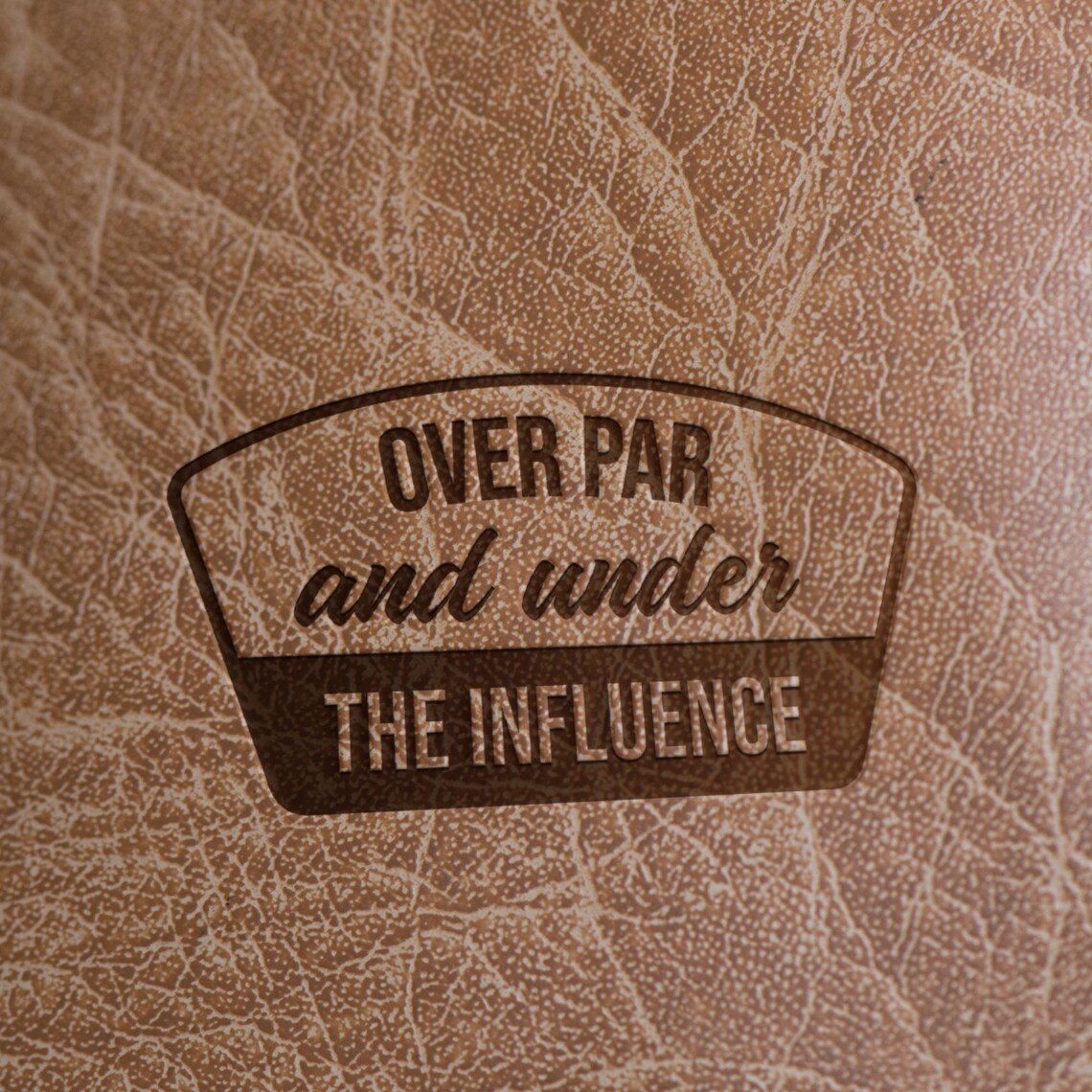 Over Par & Under the Influence Golf SVG | Funny Drinking Golf Party ...