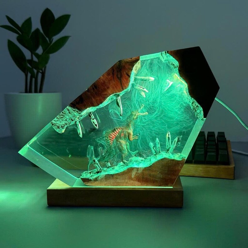 Spinosaurus Dinosaur Figure,dinosaur Night Light,dinosaur Statue,unique ...