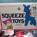 NOS Vinyl Baby Squeak Toy Bear, Cribmates Squeeze Toys MIB, Never ...