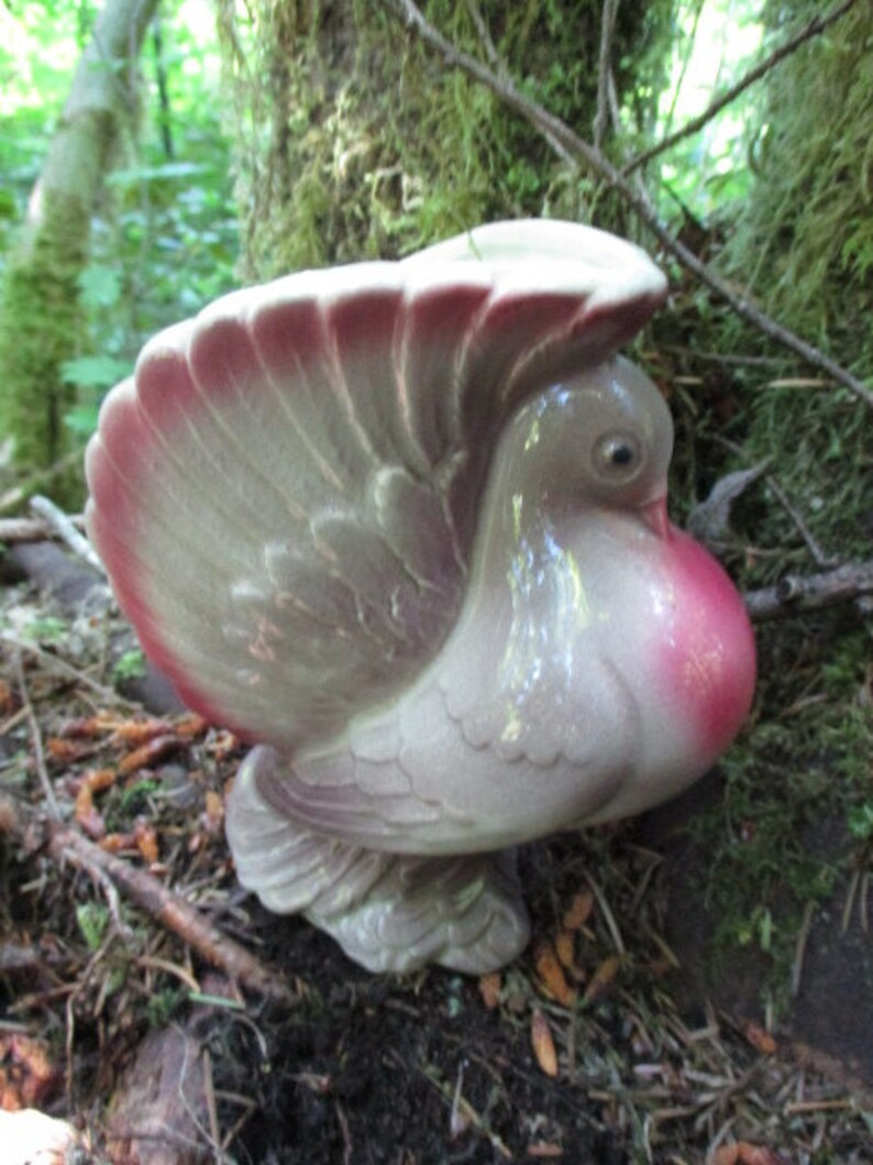 Royal Copley Pouter Pigeon Planter California Pottery - Etsy