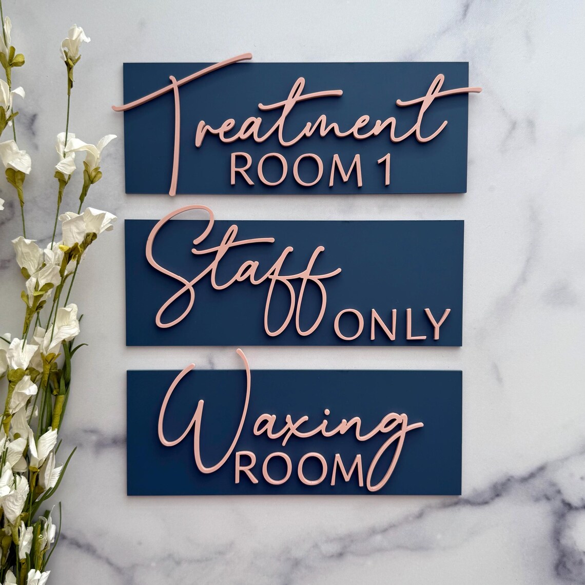 Custom Salon Sign, Door Signs, Esthetic Beauty Room, Lash and Nail Room ...