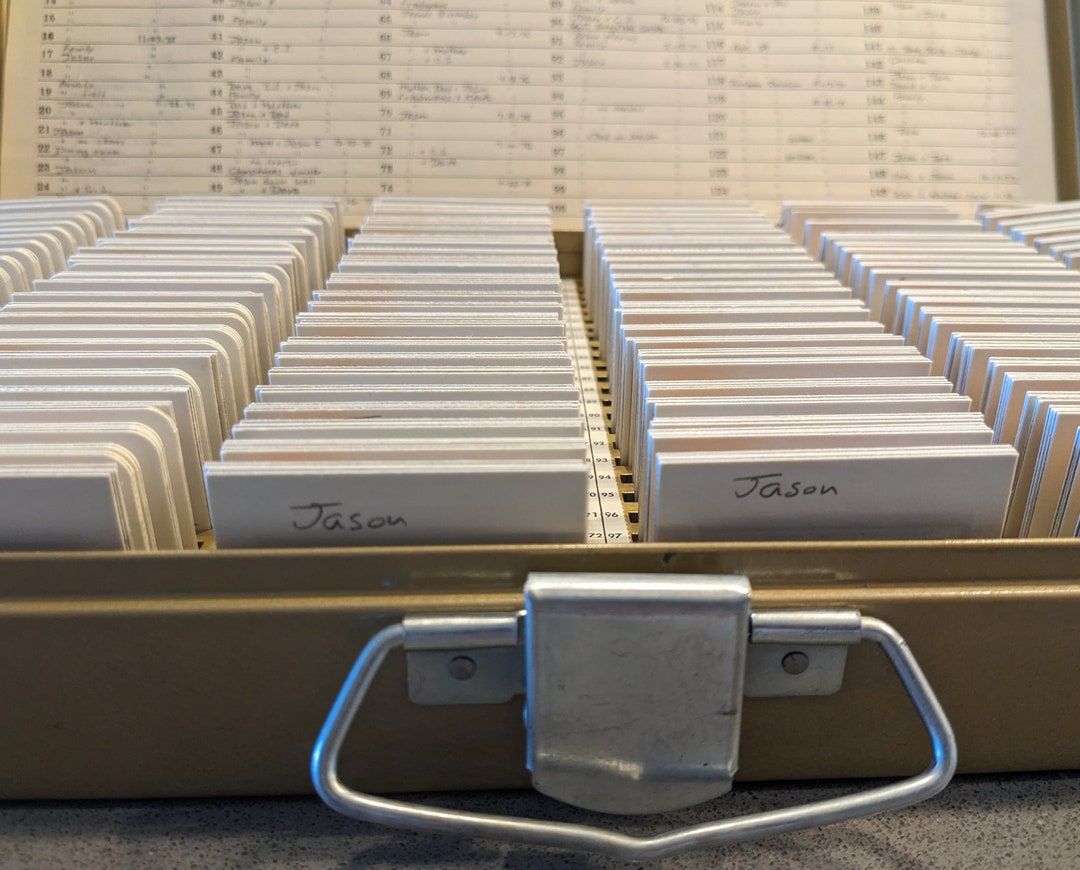 35mm Projector Slides X290 W/ Metal Carrying Case - Family Photos From ...