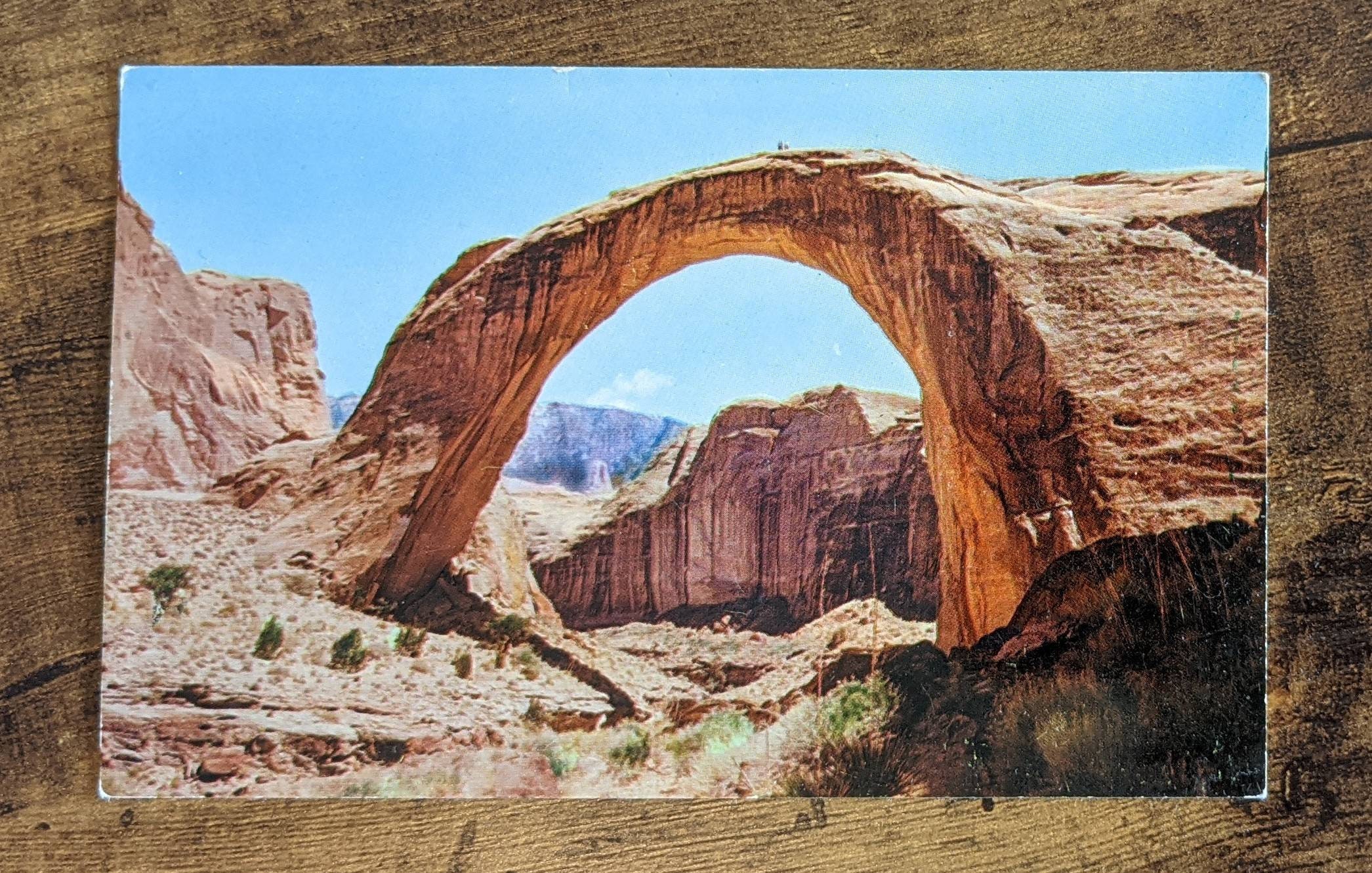 Postcards Double Arch State of Utah: Bryce Canyon Rainbow Bridge ...