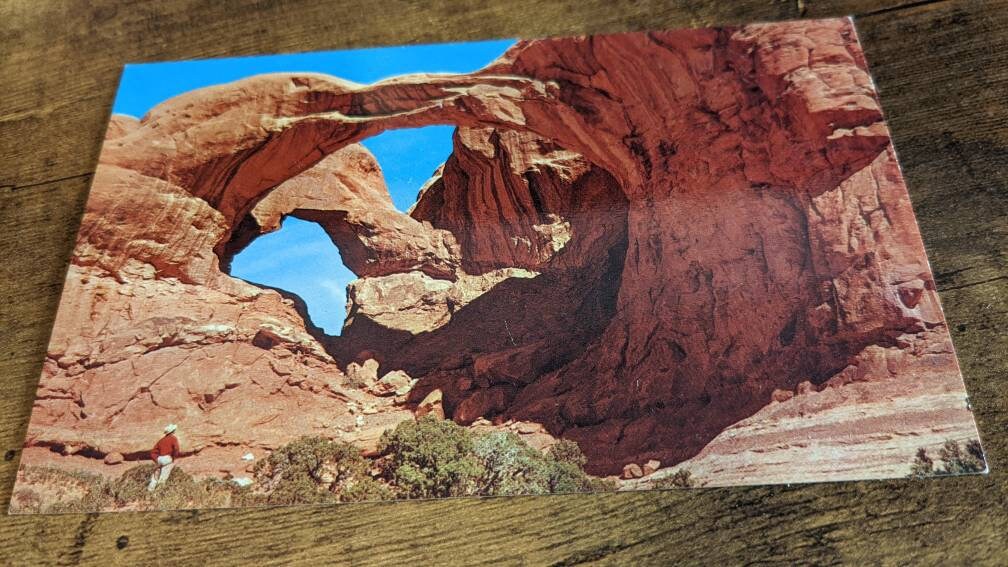 Postcards Double Arch State of Utah: Bryce Canyon Rainbow Bridge ...