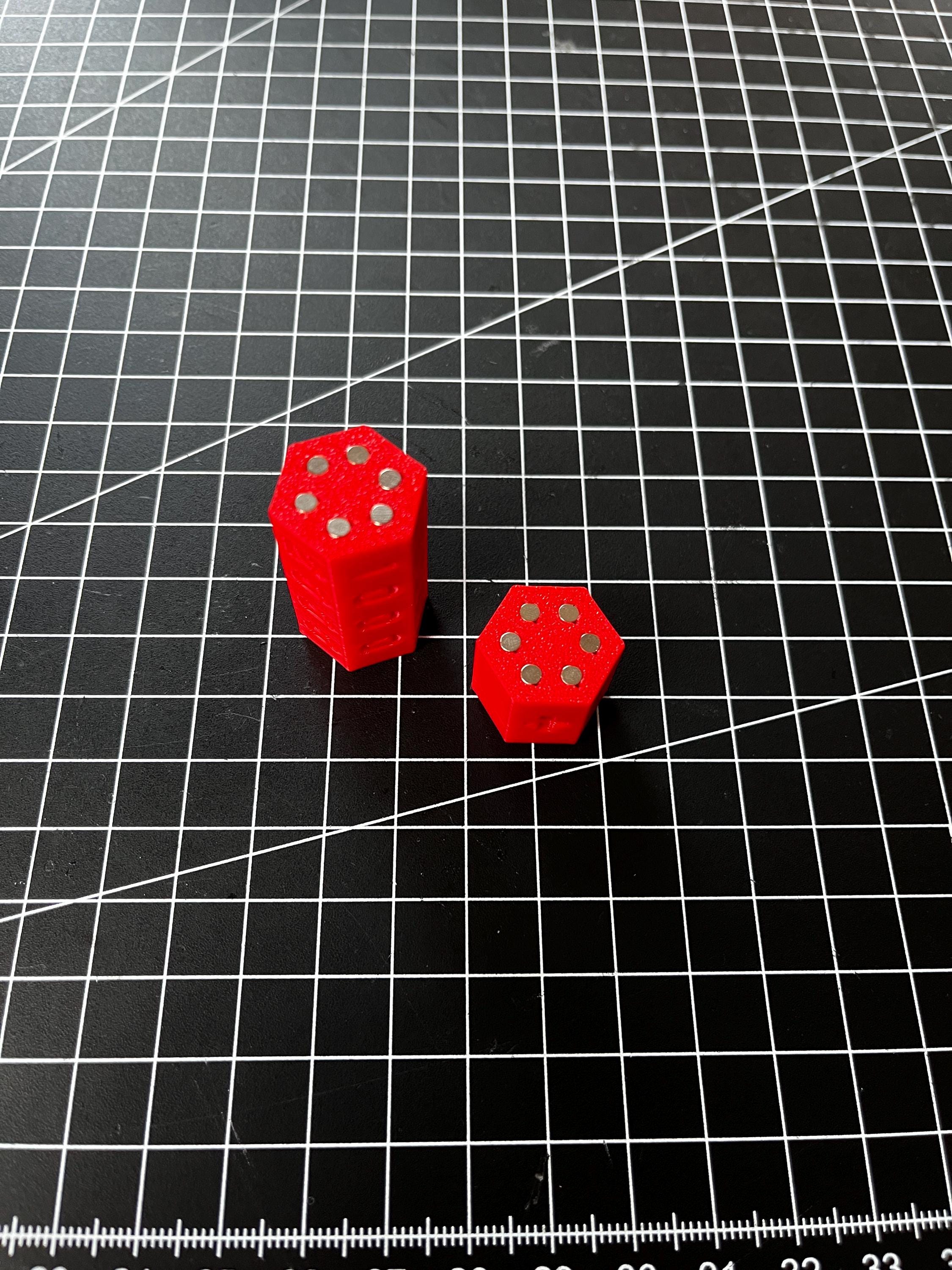 TCG Counter One Piece | 1000 - 6000 Plus Minus Counter | 3D Printed ...