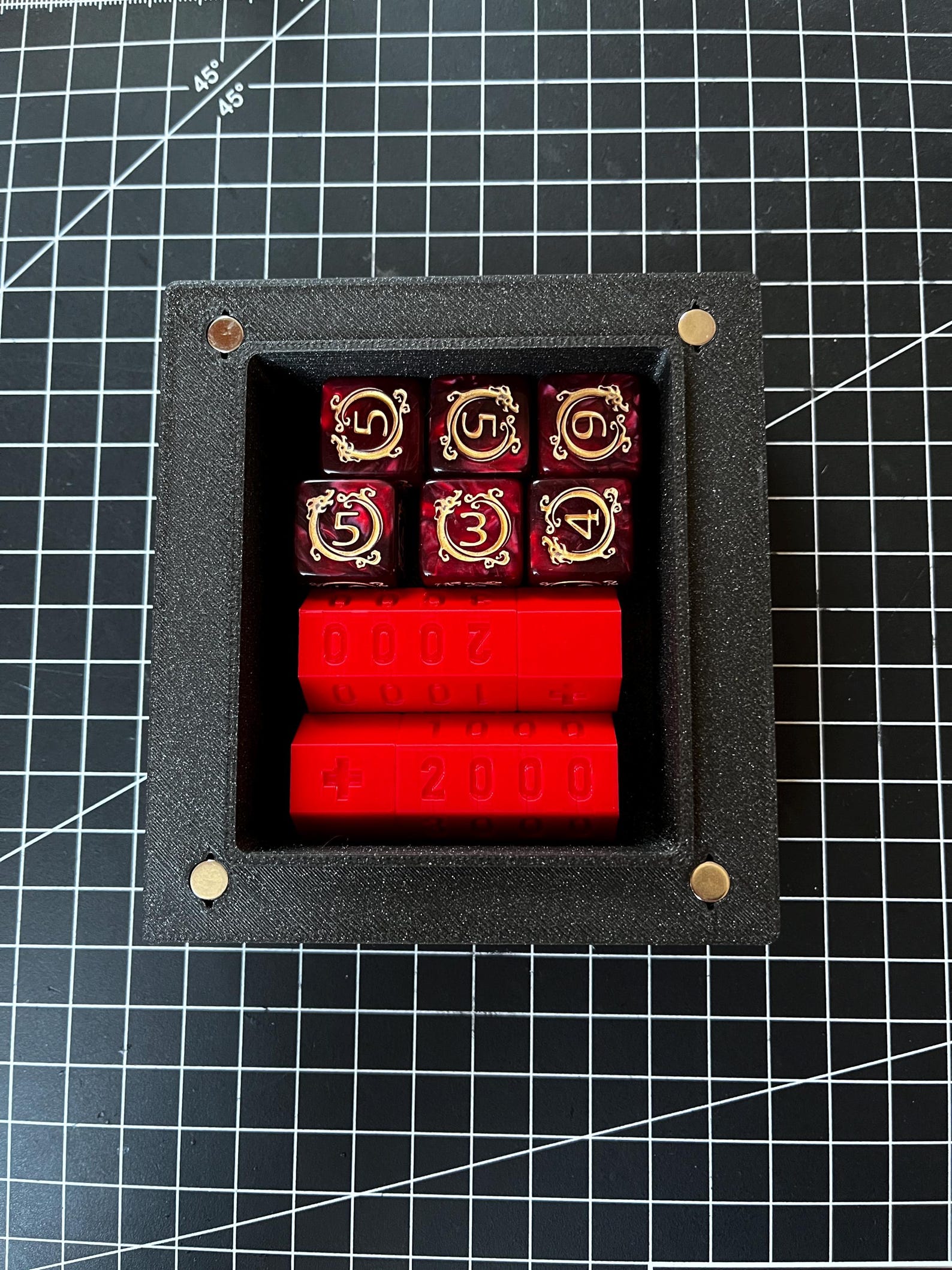 TCG Counter One Piece | 1000 - 6000 Plus Minus Counter | 3D Printed ...
