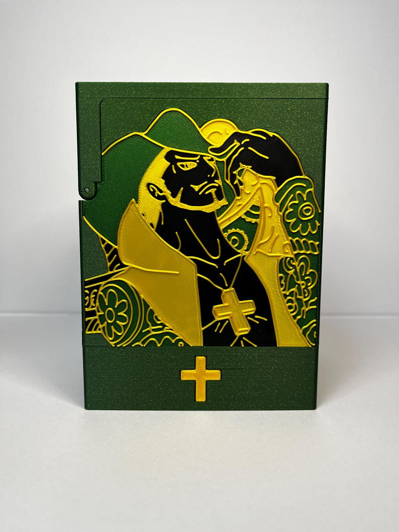 One Piece Deck Box | Mihawk Leader | OPTCG | 3D Printed | Fits a Triple ...