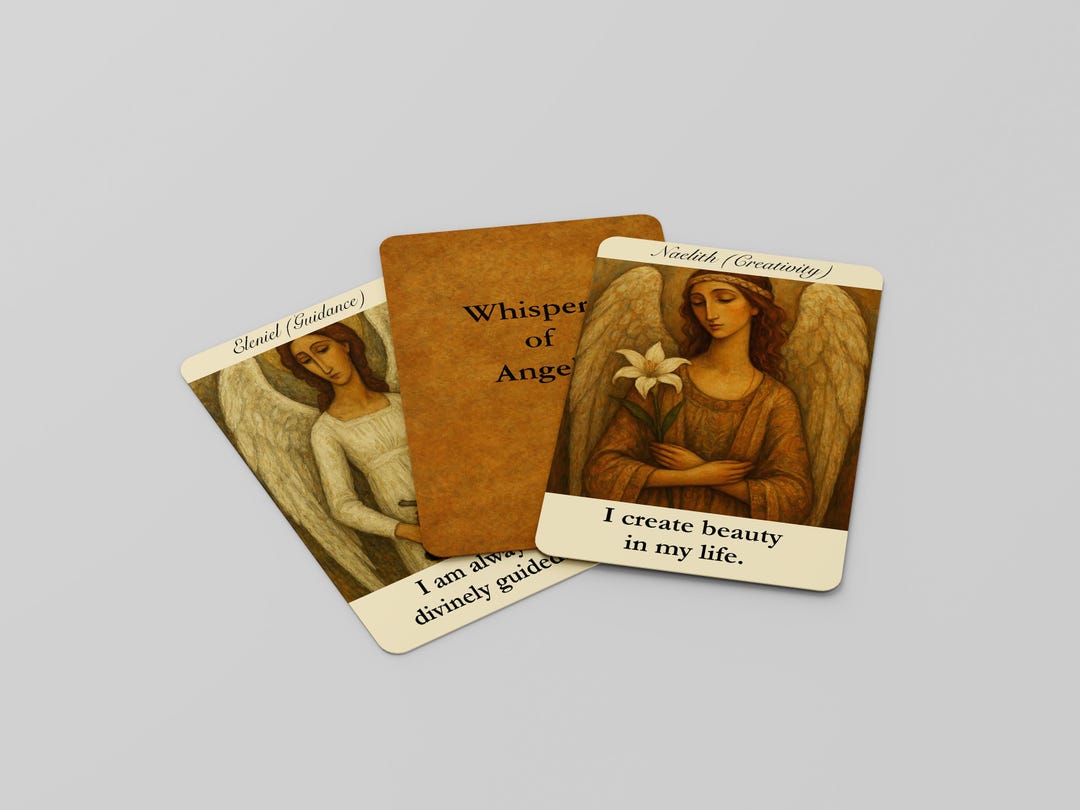 Whispers of Angels Printable Affirmation Cards – Spiritual Self-care ...