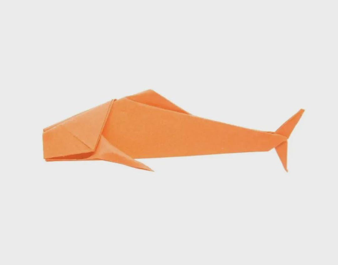 Bass Fish Origami | Traditional Hand-folded Origami Fish | Handmade ...