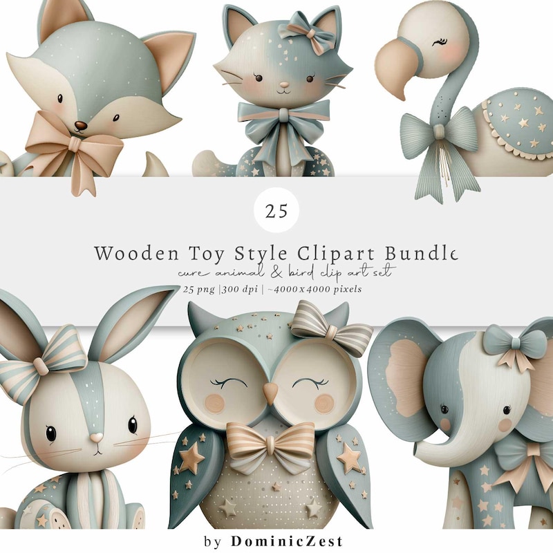 Wooden Pastel Birds - Etsy